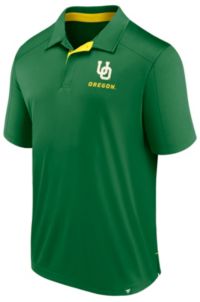 NCAA Men's Oregon Ducks Green Defender Promo Polo | Dick's Sporting Goods