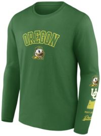 NCAA Men's Oregon Ducks Green Badge Long Sleeve T-Shirt | Dick's ...