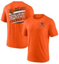 NCAA Men's Oregon State Beavers Orange Ideal Faded Tri-Blend T-Shirt ...