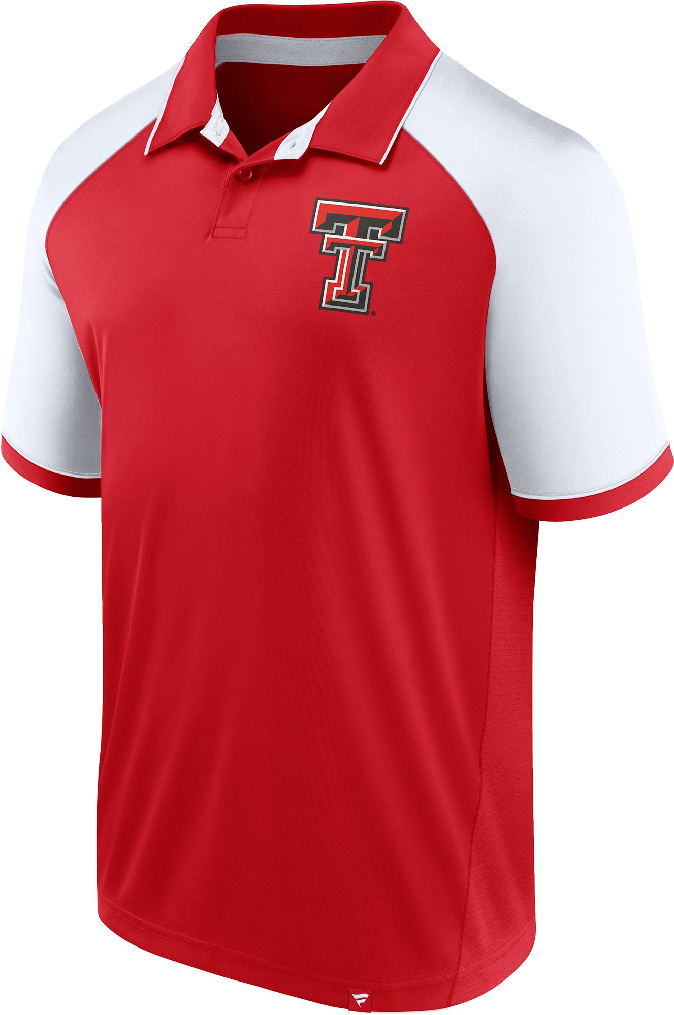 Fanatics Ncaa Men's Texas Tech Red Raiders Red/White Agility Logo Polo ...