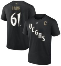 NHL Adult Vegas Golden Knights Mark Stone #61 Black T-Shirt | Dick's ...