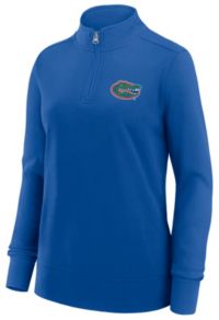 Logo Athletic Women's Florida Gators Blue Terry Logo Quarter-Zip | Dick ...