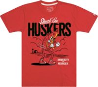 Homefield Apparel Men's Nebraska Cornhuskers Scarlet Shuck 'Em T-Shirt ...