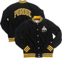 Homefield Men's Purdue Boilermakers Black Bomber Jacket | Dick's ...