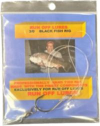 Run Off Lures Single Black Fish Rig | Dick's Sporting Goods
