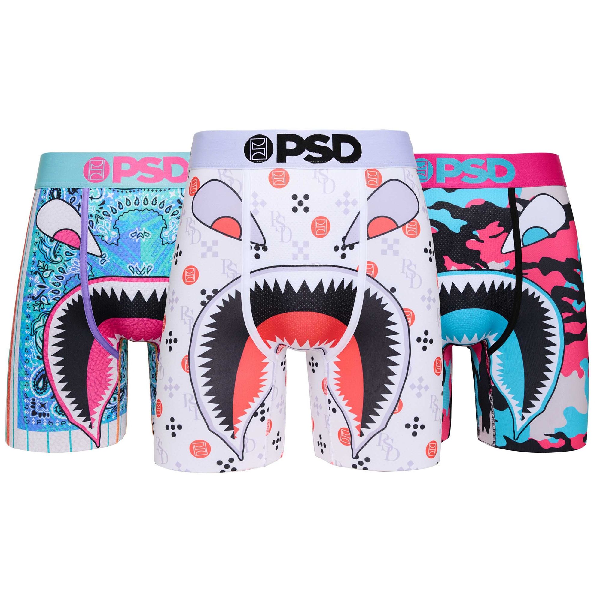 Psd Underwear Psd Men's Warface Fresh Boxer Briefs - 3 Pack ...