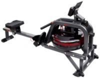 Sunny Health & Fitness Smart Obsidian 500 M Water Rowing Machine With ...