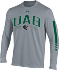 Under Armour Men's UAB Blazers Heather Grey Performance Cotton Long ...