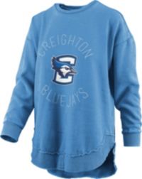Pressbox Women's Creighton Bluejays Royal Bakersfield Crew Pullover ...