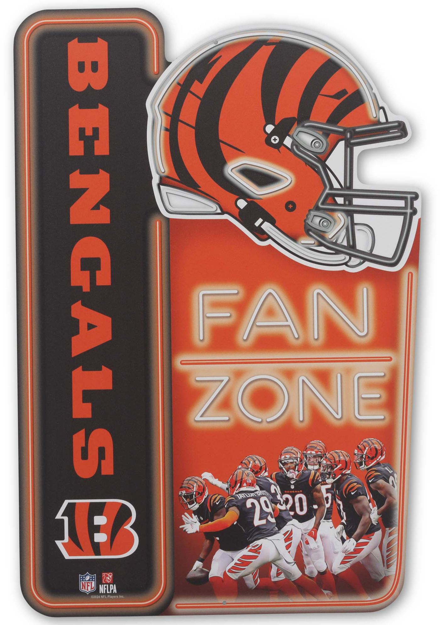 Open Road Cincinnati Bengals Fan Zone Sign | Dick's Sporting Goods