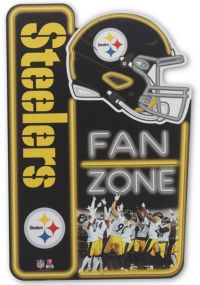 Open Road Pittsburgh Steelers Fan Zone Sign | Dick's Sporting Goods