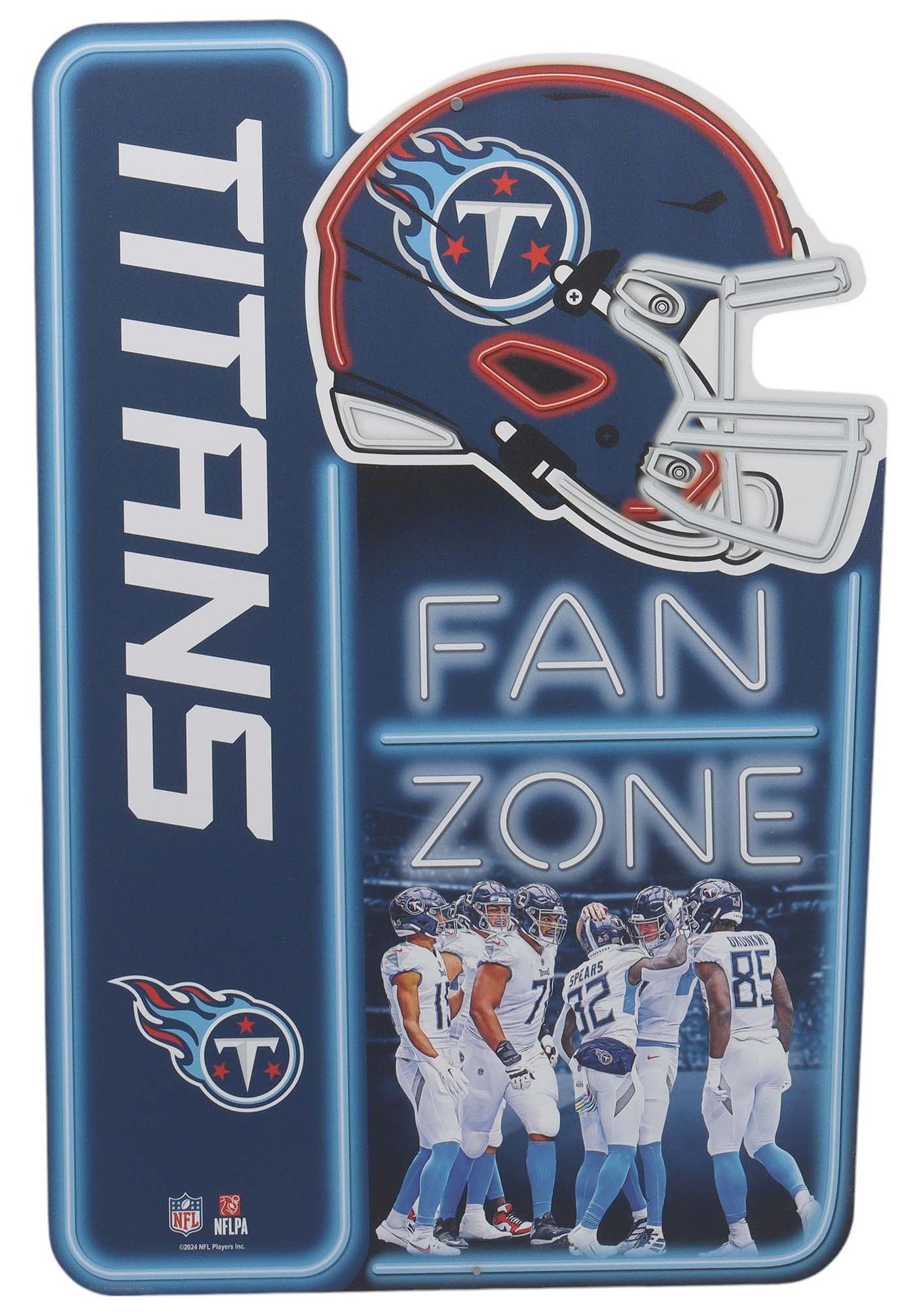 Open Road Tennessee Titans Fan Zone Sign | Dick's Sporting Goods
