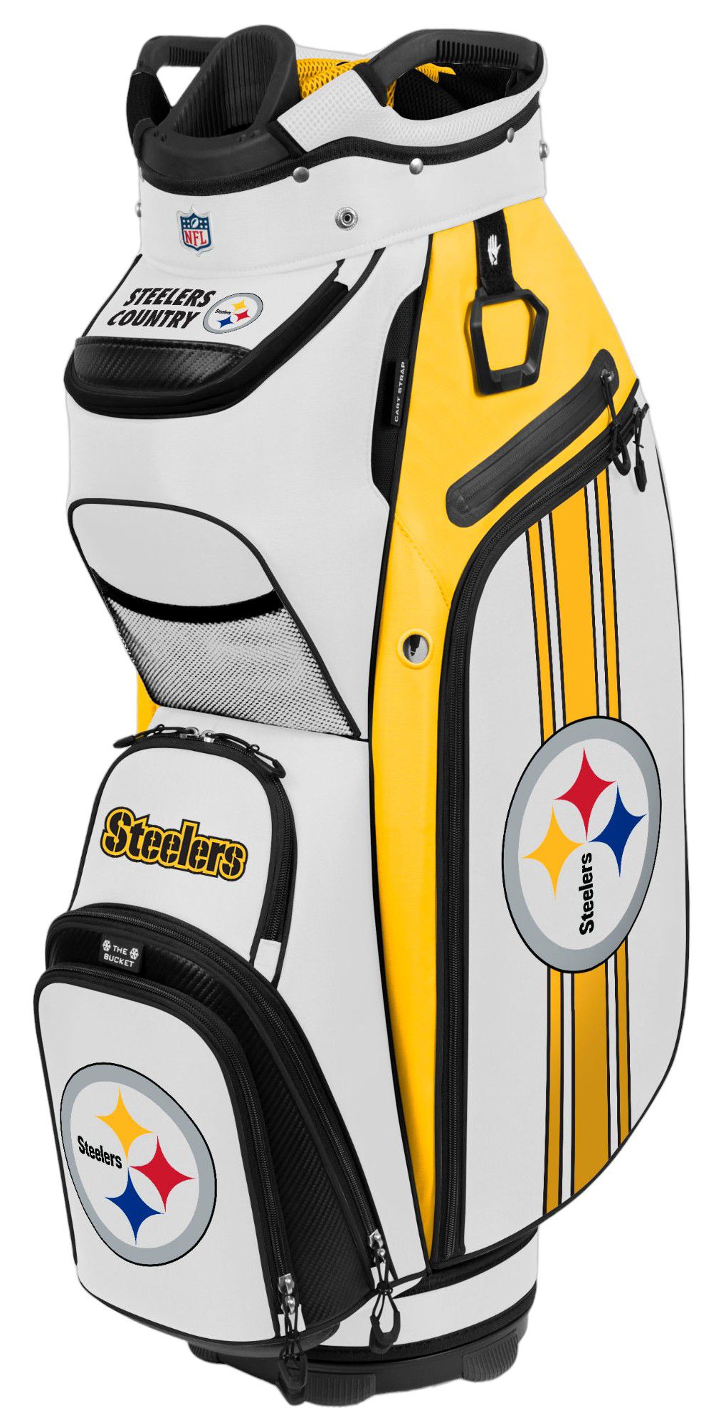 Team Effort Pittsburgh Steelers Bucket III Limited Edition Cooler Cart ...