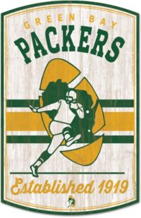 WinCraft Green Bay Packers 11'' x 17'' Retro Sign | Dick's Sporting Goods