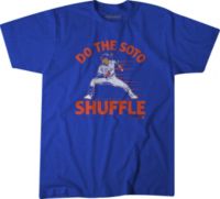 BreakingT Men's New York Mets Juan Soto Queens Shuffle Royal T-Shirt ...