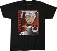 BreakingT Men's Philadelphia Flyers Matvei Michkov #39 Black 'Collage ...