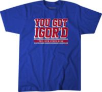 BreakingT Adult New York Rangers Igor Shesterkin Royal You Got Igor T ...
