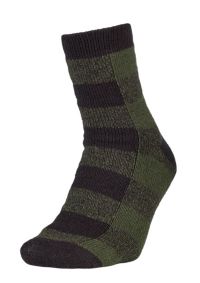 Northeast Outfitters Cozy Cabin Men's Buff Check Socks | Publiclands