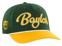 '47 Adult Baylor Bears Dark Green Overhand Script Hitch Adjustable Hat ...
