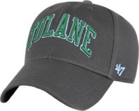 '47 Adult Tulane Green Wave Charcoal Legend Lone Script MVP Hat | Dick ...
