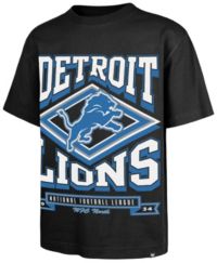'47 Men's Detroit Lions Black Heater Foundation T-Shirt | Dick's ...