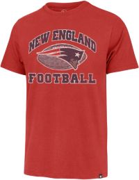 '47 Men's New England Patriots Red Franklin Pathway T-Shirt | Dick's ...