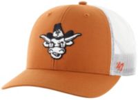 47 Youth Texas Longhorns Burnt Orange Bevo Adjustable Trucker Hat ...