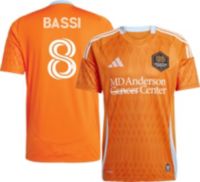 adidas Adult Houston Dynamo Amine Bassi #8 2025 Primary Replica Jersey ...