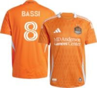 adidas Adult Houston Dynamo Amine Bassi #8 2025 Primary Authentic ...