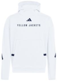 adidas Men's Georgia Tech Yellow Jackets White Z.N.E. Pullover Hoodie ...