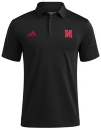 adidas Men's Nebraska Cornhuskers Black Ultimate365 Mesh Polo | Dick's ...