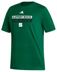 adidas Men's Slippery Rock University Green Fresh Training Short Sleeve ...