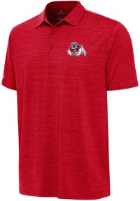 Antigua Men's Fresno State Bulldogs Red Layout Polo | Dick's Sporting Goods