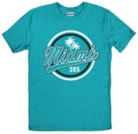 Where I'm From Adult Miami Teal Circle Script T-Shirt | Dick's Sporting ...