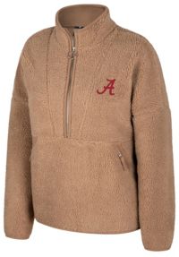 Colosseum Women's Alabama Crimson Tide Brown Polar Fleece Jacket | Dick ...
