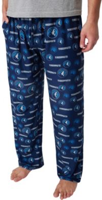 Concepts Sport Men's Minnesota Timberwolves Navy All Over Print Sleep ...