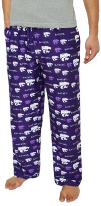 Concepts Sport Men's Kansas State Wildcats Purple All Over Print Sleep ...