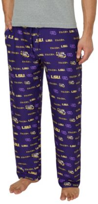 Concepts Sport Men's LSU Tigers Purple All Over Print Sleep Pants ...