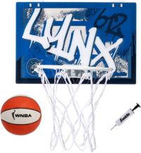 Franklin Minnesota Lynx Over The Door Mini Basketball Hoop and Ball Set ...