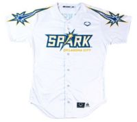 Driving Force Sports Men's Oklahoma City Spark White Softball Jersey ...