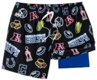 Chubbies Adult Indianapolis Colts Neon Dark Blue 5.5" Lined Swim Trunks ...