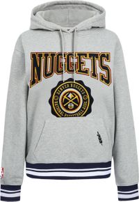 Pro Standard Women's Denver Nuggets Grey Crest Emblem Hoodie | Dick's ...