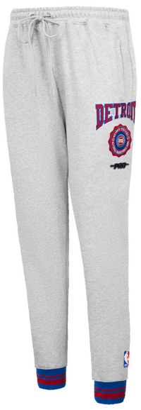 Pro Standard Women's Detroit Pistons Grey Crest Emblem Sweatpants ...