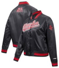 Pro Standard Women's Houston Rockets Black Script Tail Satin Jacket ...