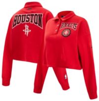 Pro Standard Women's Houston Rockets Red Crest Emblem Long Sleeve Polo ...