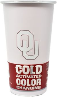 Kitchen Innovations Oklahoma Sooners 20oz. Color Changing Cup | Dick's ...