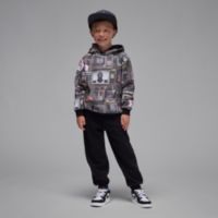 Jordan Little Kids' Brooklyn 2-Piece Printed Fleece Hoodie Set | Dick's ...
