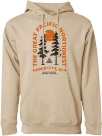 Great PNW Men's Pacific Northwest Tan Reign Supreme Pullover Hoodie ...