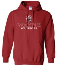 Pel Athletic Men's Wayne High School Red Pullover Hoodie | Dick's ...