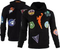 FISLL Adult WNBA Black All Over Print Pullover Hoodie | Dick's Sporting ...